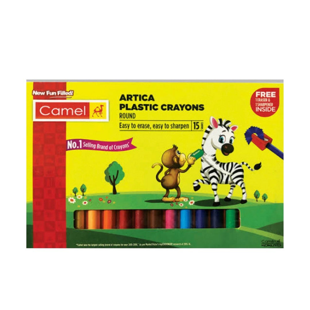 Camel Plastic Crayons – Unicols