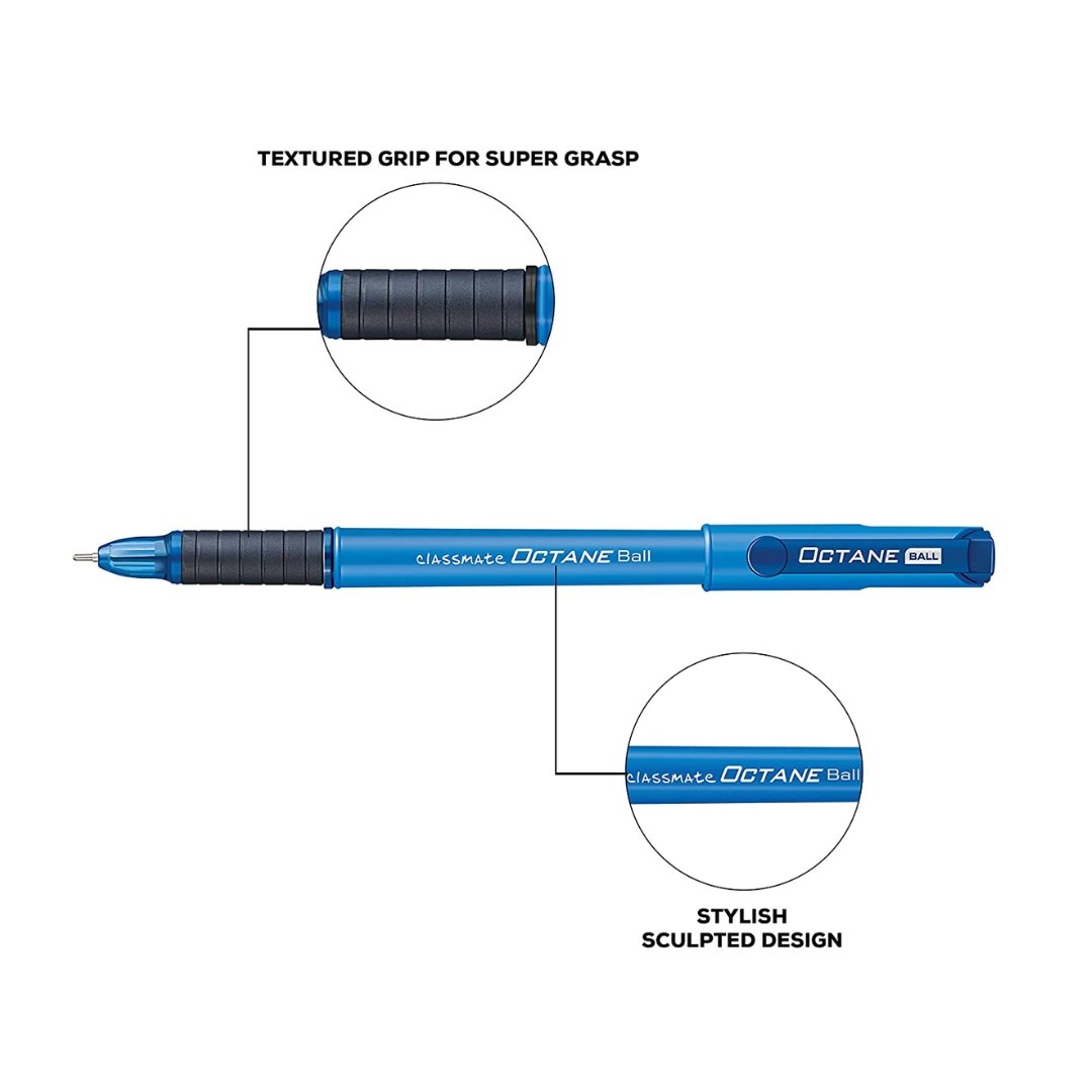 Classmate Octane Ball Pen Pack Of 10 – Unicols