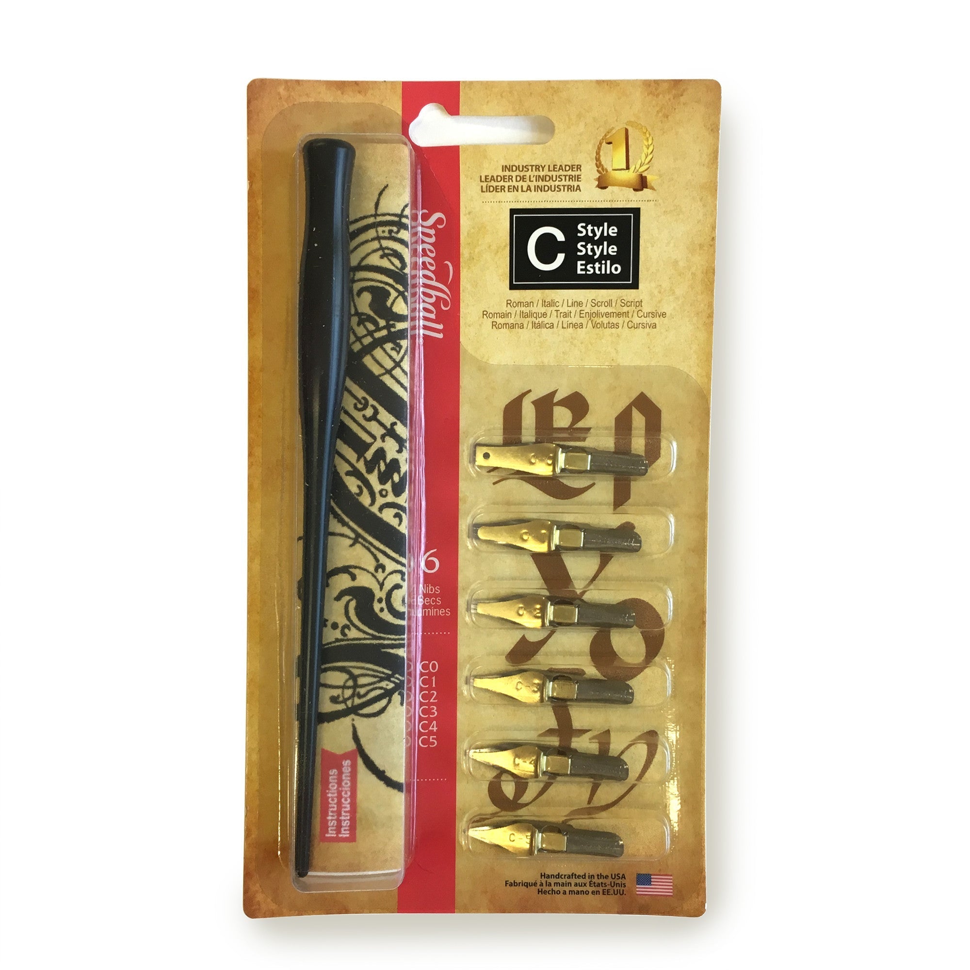 Speedball Calligraphy C-Style Lettering Set – Unicols