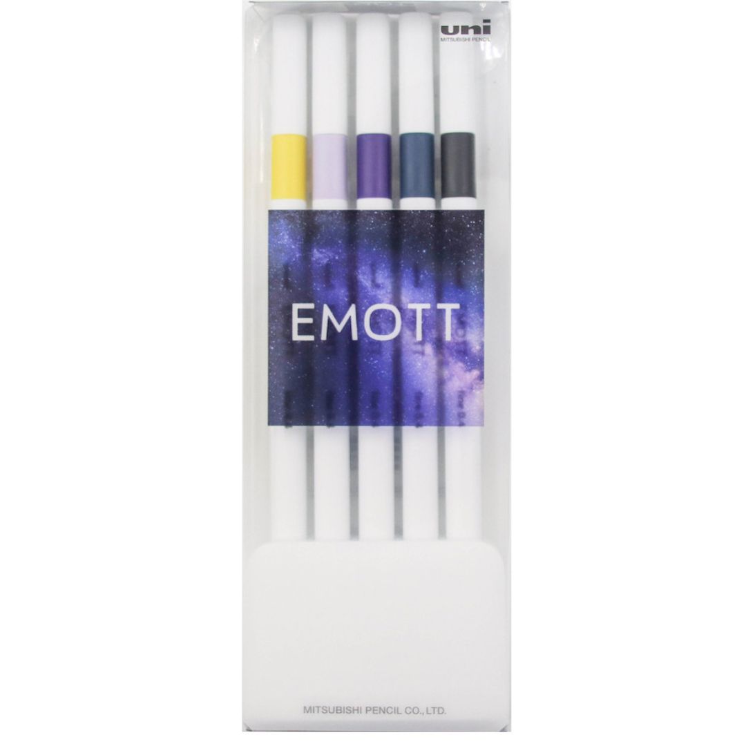 Uni Water Based Pen "EMOTT" 5 Colors – Unicols